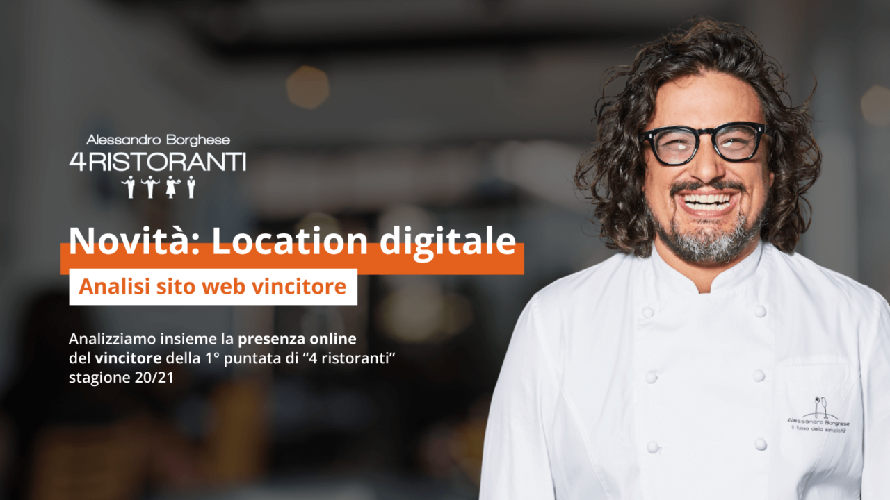 Analisi sito web ristorante vincitore - 4 ristoranti 1° puntata ...